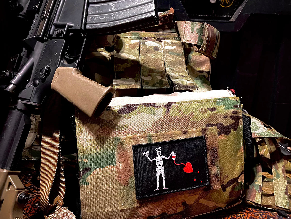 Jumbo (3”x4.5” ) Bloodbeard Medic Patch